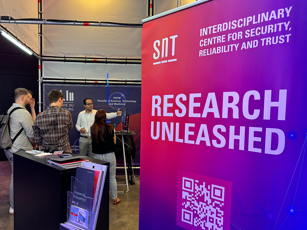 Erleben Sie spannende Forschung auf der Nexus 2050! - SnT Aktualitäten I Universität Luxemburg