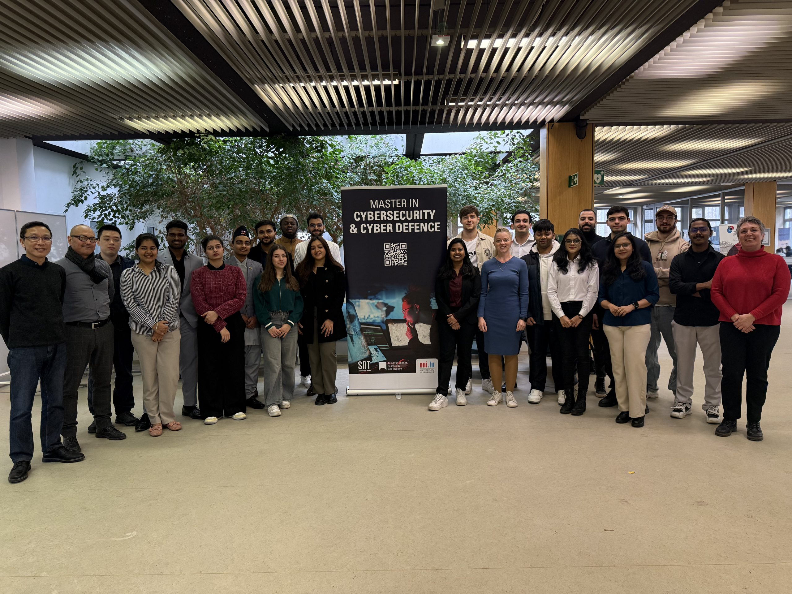 First Master student promotion in cybersecurity and cyber defence ...