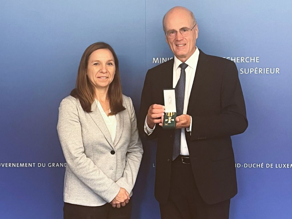 Björn Ottersten awarded The Order of the Oak Crown - SnT news I ...