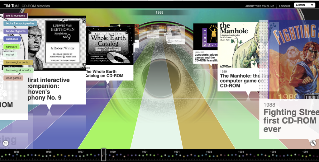 A timeline to explore the multifaceted history of CD-ROMs - C²DH news I ...