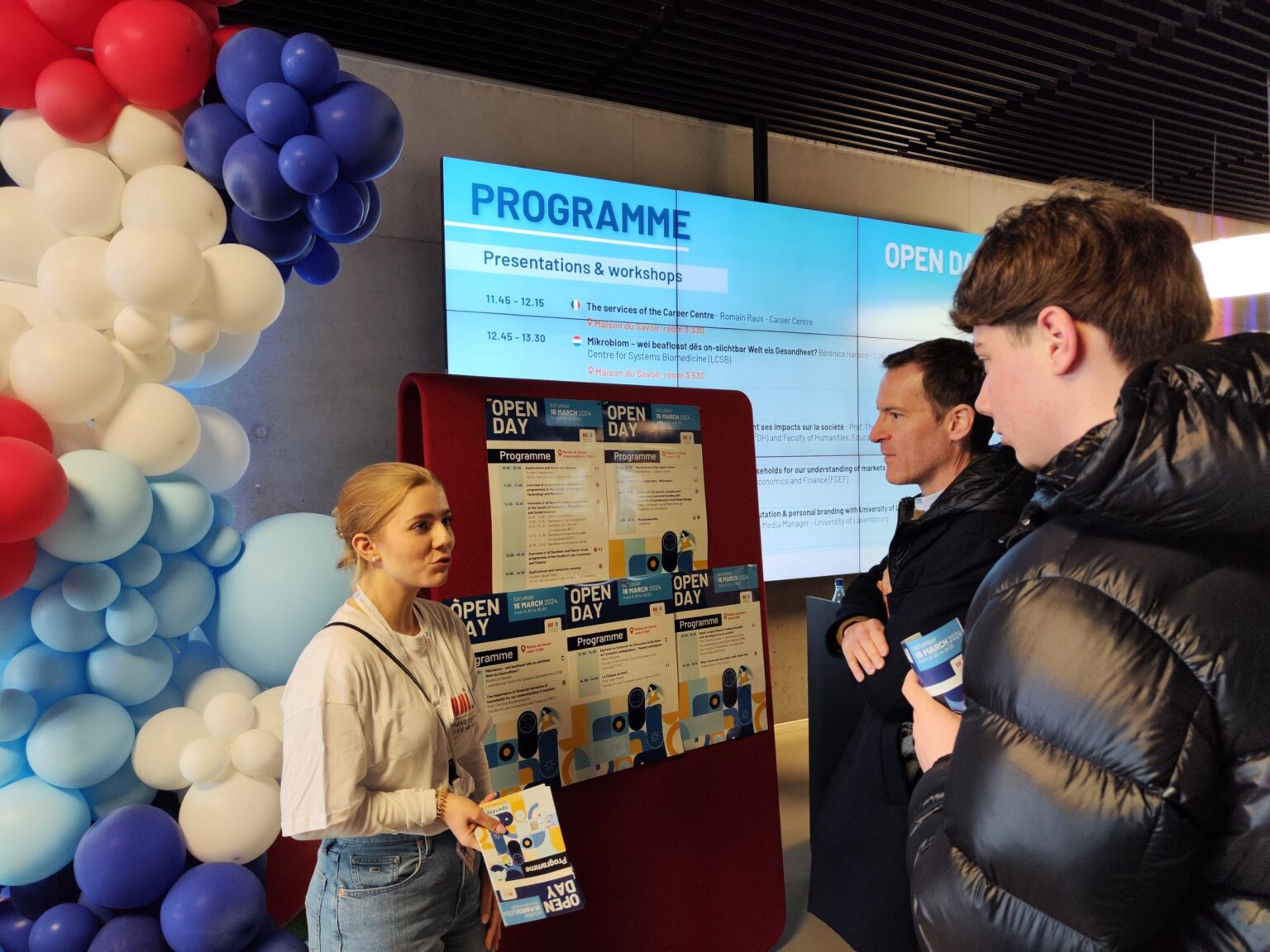 Good report card for Open Day 2024 - University of Luxembourg